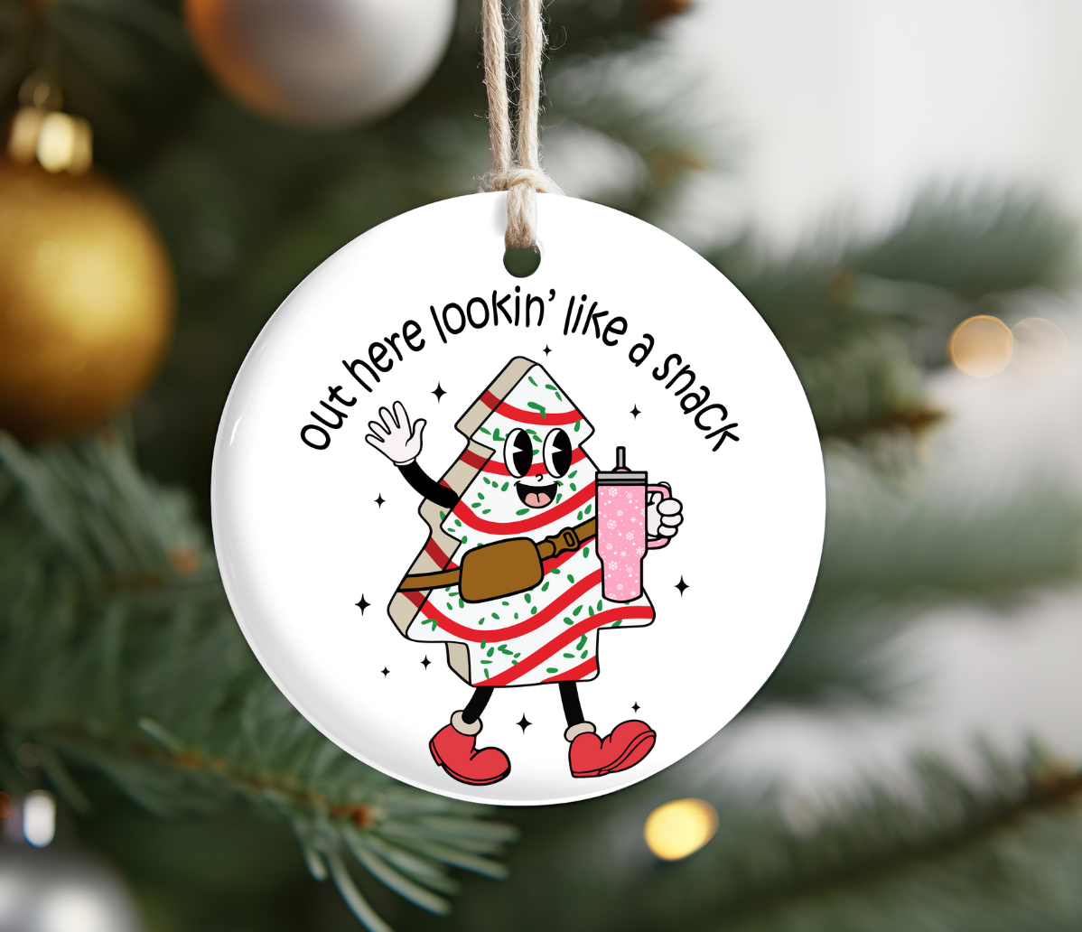Lookin Like a Snack Ornament – sensibledesignsbymegan